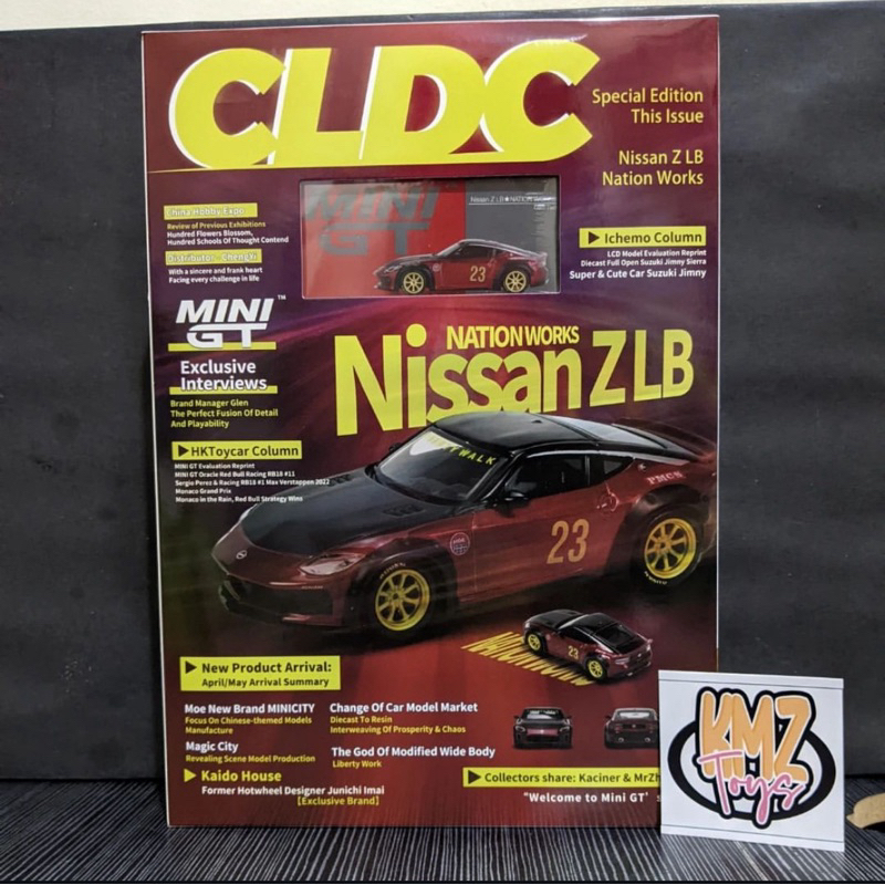 Jual MINI GT CLDC Nissan 400Z LB Nation Work Gem Red LBWK | Shopee ...