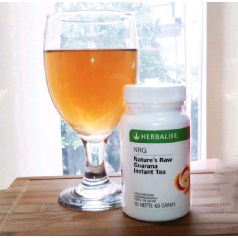 Jual Nature's Raw Guarana - NRG Herbalife Teh Herbal | Shopee Indonesia