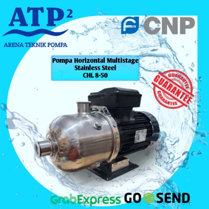 Jual CNP CHL 8-50 Pompa Air Horizontal Multistage Pompa Air Stainless ...