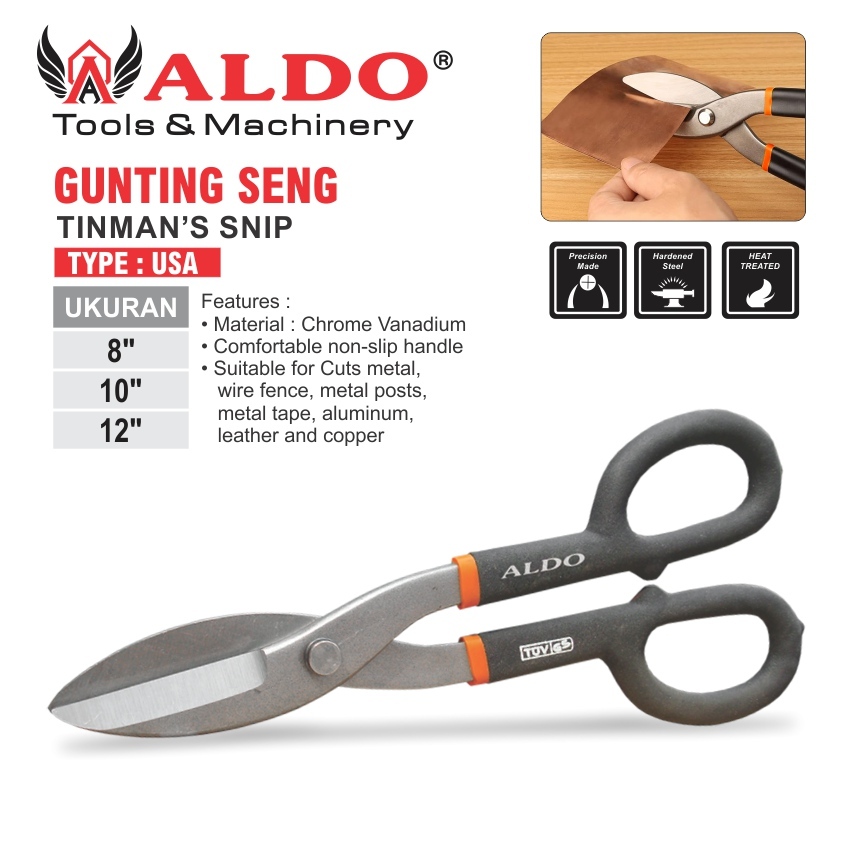 Jual GUNTING SENG TYPE USA CR-V / TINMAN’S SNIP / GUNTING BAJA PLAT ...