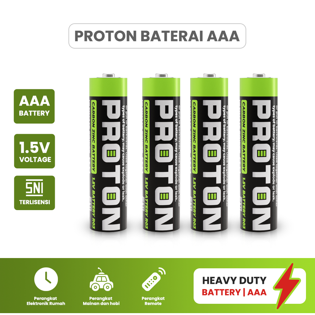 Jual Proton Batu Batere A3 Mainan Jam Remote Powerful / Baterai Tipe ...