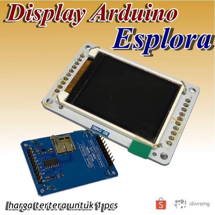 Jual Leonardo R3 Esplora 1.8 inch TFT LCD Display Module LCD Shield ...