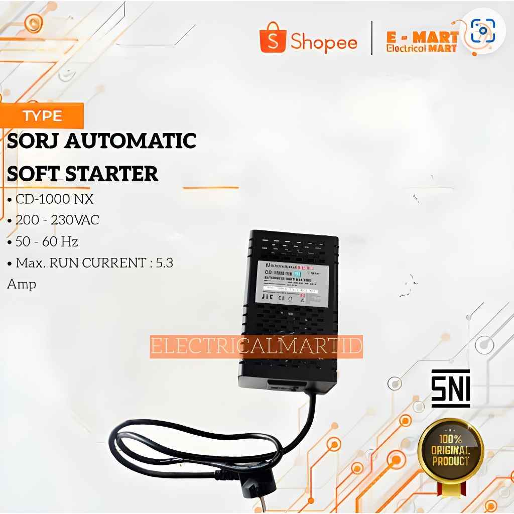 Jual Penghemat Listrik 70% INTERNATIONAL SORJ 1000W / Auto Soft Starter ...