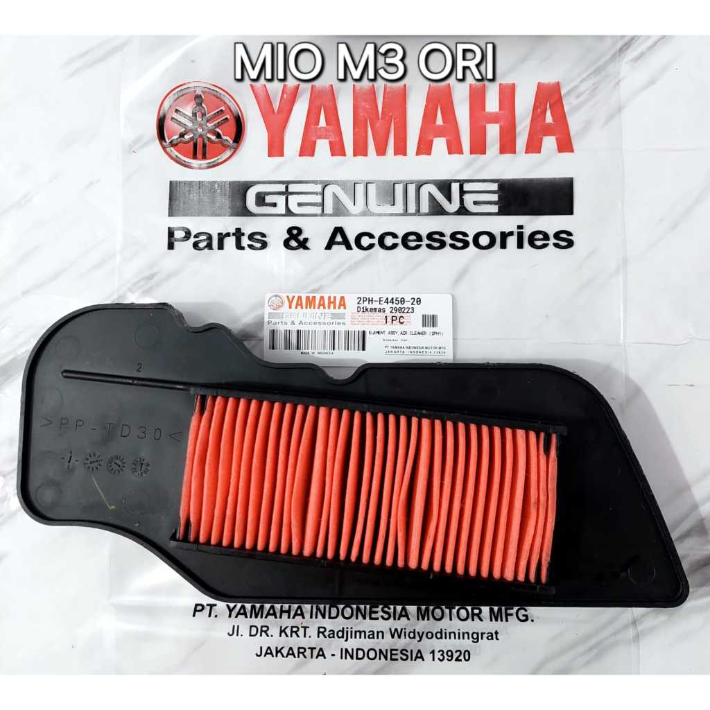 Jual FILTER UDARA MIO M3 S Z MIO SOUL GT 125 FINO 125 XRIDE 125 ...