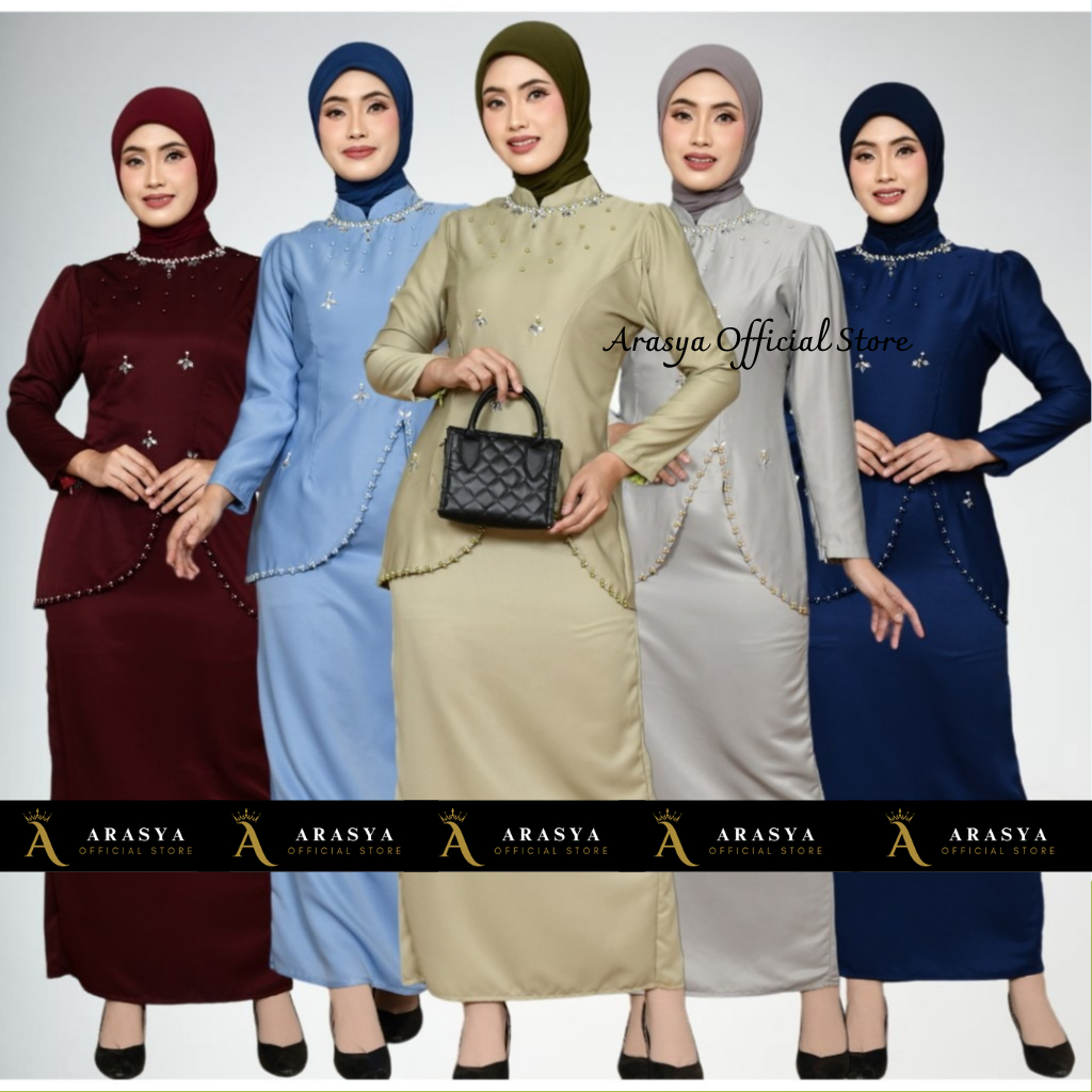 Jual ARASYA RZ AALIAH SET BAJU KURUNG MELAYU MAXMARA LUXURY/FELICYA ...