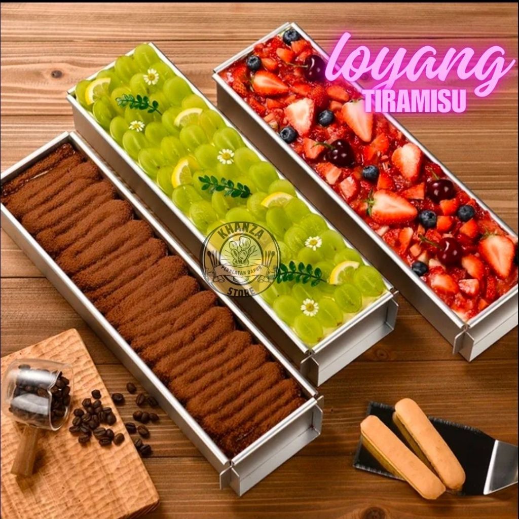 Jual loyang tiramisu sodok shape cetakan tiramissu tebal bahan 0,7 real ...
