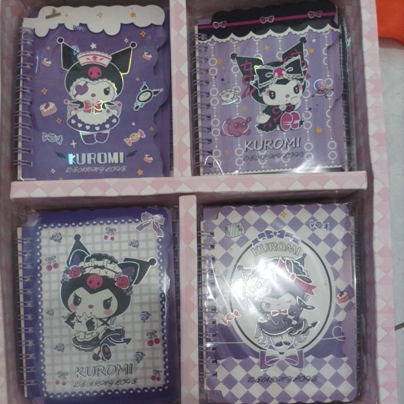 Jual DSB 11 Notes Kuromi Buku Kuromi Notes sanrio Buku Jurnal Buku saku ...