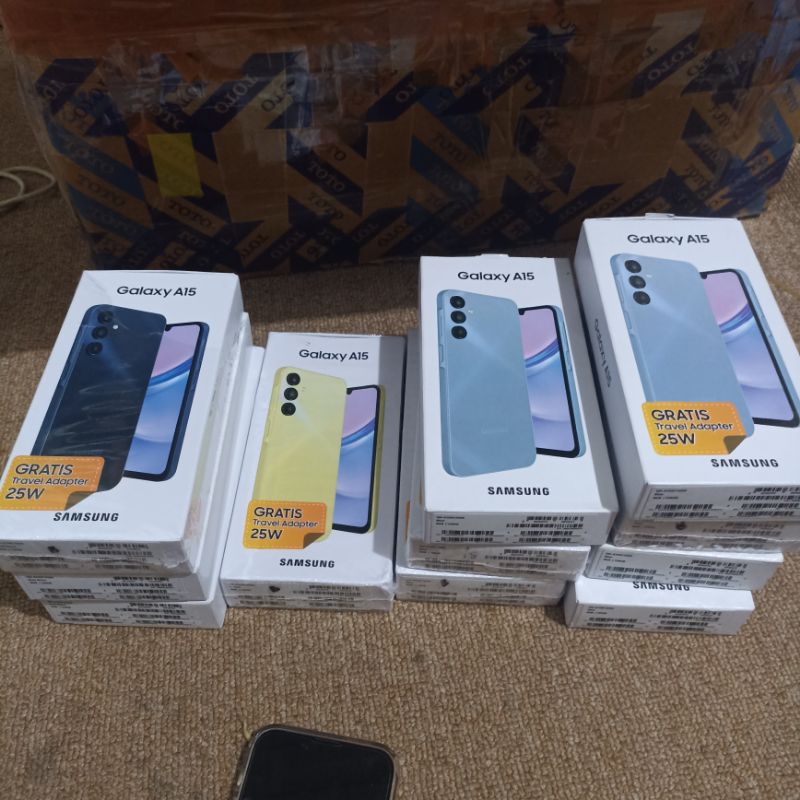 Jual Dus book Samsung A15 4g original copotan ( dikit ada coretan ...
