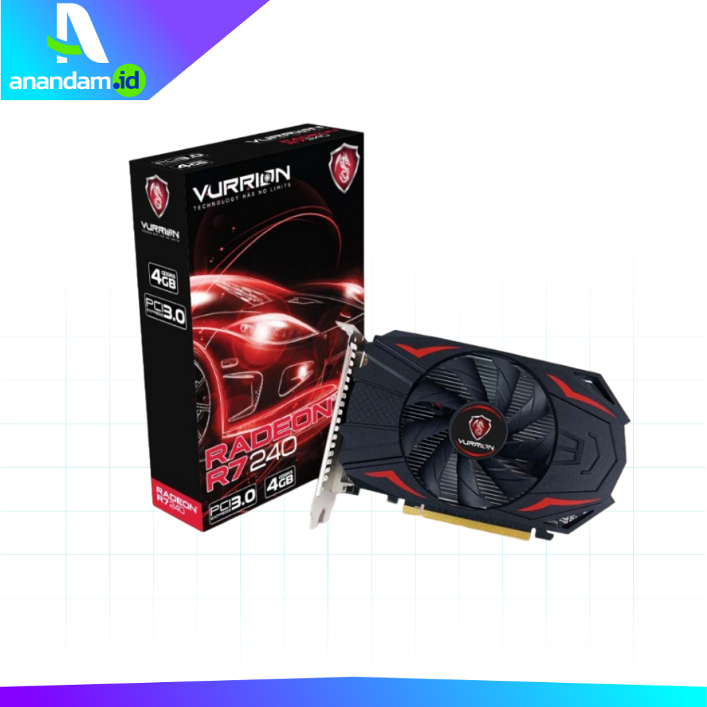 Jual VGA - VGA AMD - VURRION RADEON R7 240 4GB GDDR5 128-bit | Shopee ...
