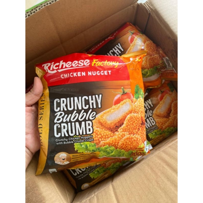 Jual Nugget Richeese Crunchy Bubble Crumb 500gr | Shopee Indonesia