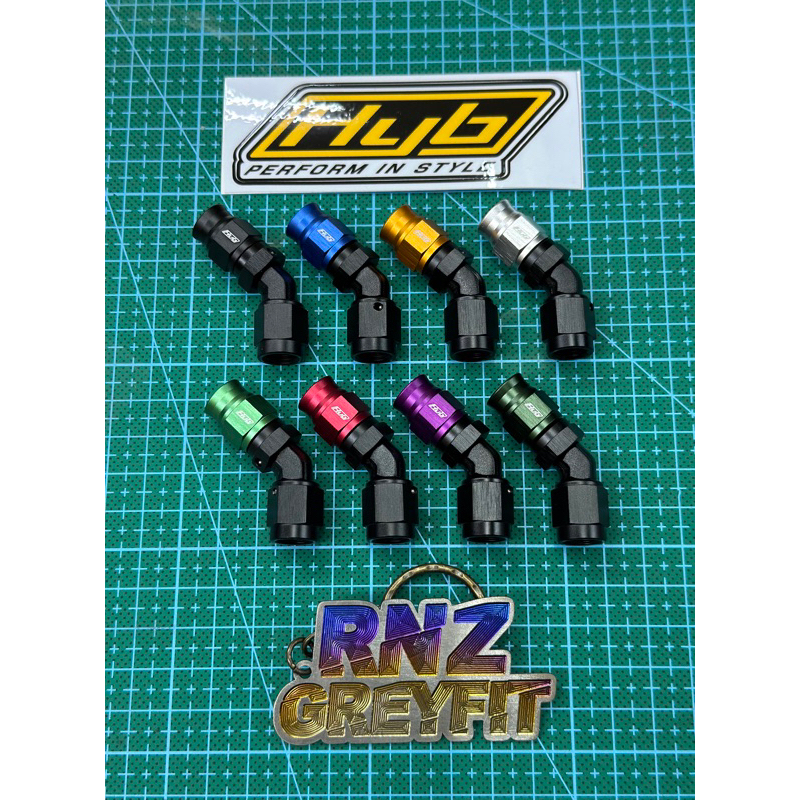 Jual Fitting Hyb Fiting Drat To Selang 45 Derajat | Shopee Indonesia