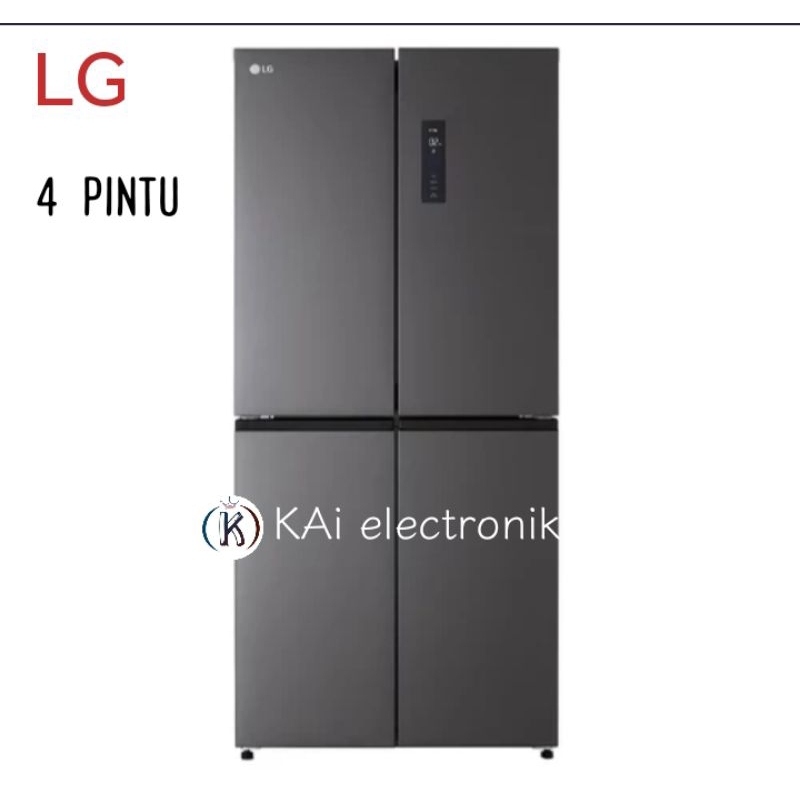 Jual LG kulkas multidoor 4 pintu new 2024 GCFB47FFQAB inverter | Shopee ...