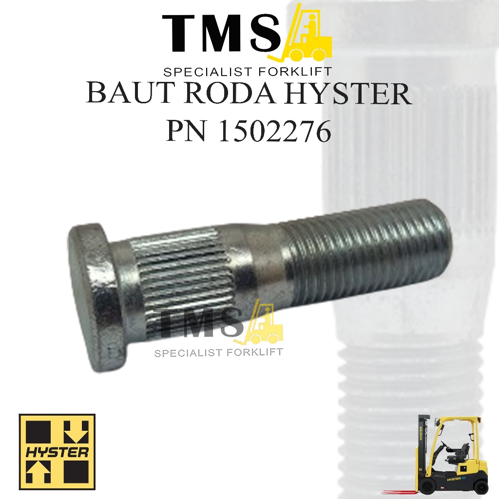 Jual Baut Roda Forklift Hyster Wheel Bolt 1502276 HUB Steering Axle ...