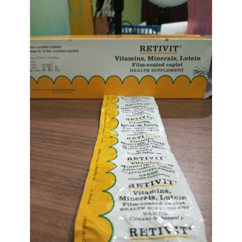 Jual RETIVIT / RETIVIT PLUS / STRIP 10 KAPSUL | Shopee Indonesia