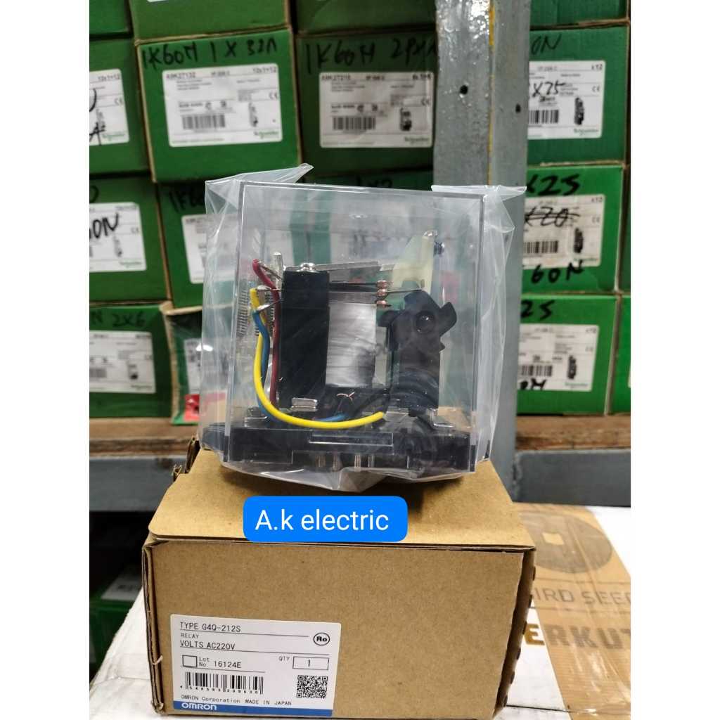 Jual RELAY G4Q-212S 220V OMRON ORIGINAL | Shopee Indonesia