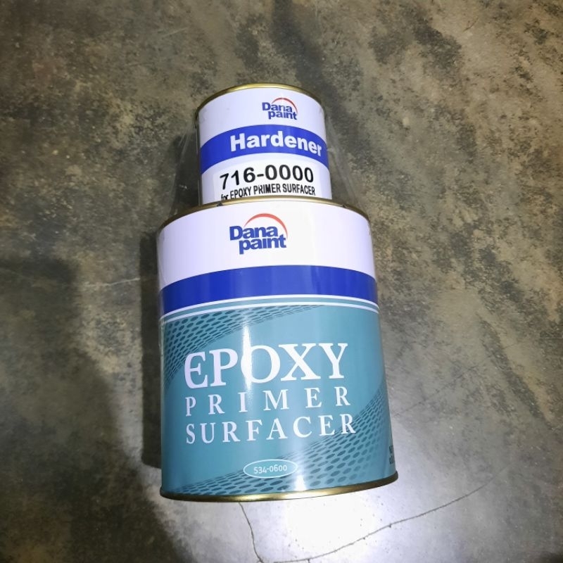 Jual Epoxy Primer Surfacer 1kg merk Dana Paint / Cat Dasar Besi Epoxy ...