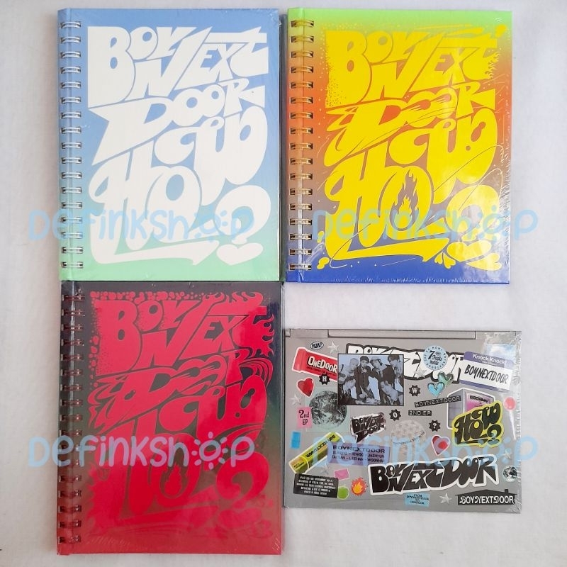 Jual [READY STOCK] 2nd EP Album BOYNEXTDOOR - How Earth Wind Fire Sticker Weverse Album ver ...