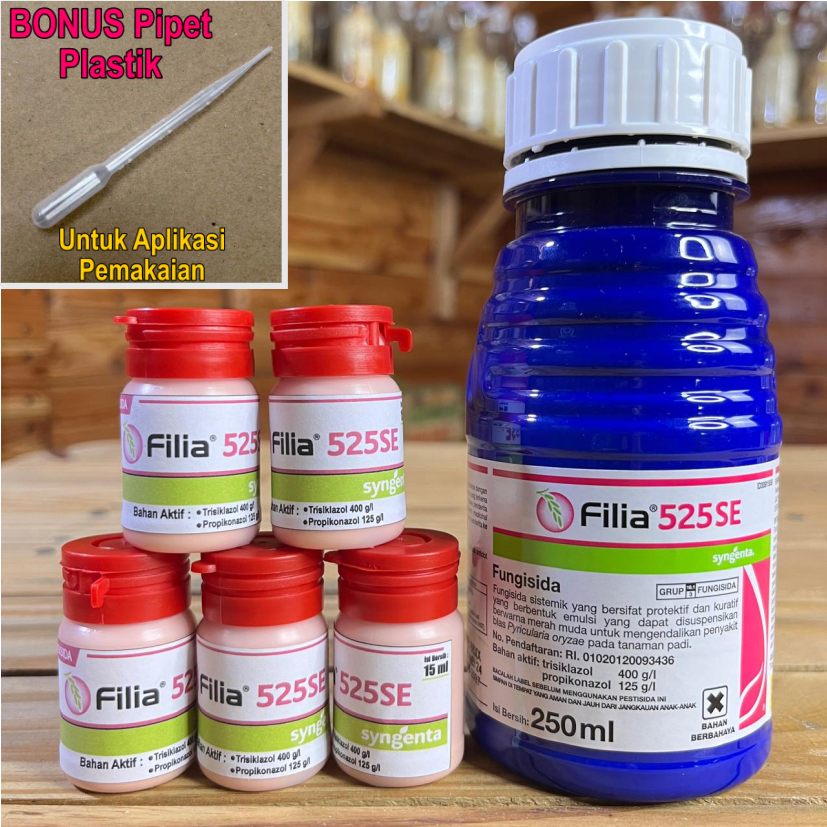 Jual Fungisida Sistemik FILIA 525 SE Repack 15 ML Original Syngenta Obat & Pencegah Penyakit ...
