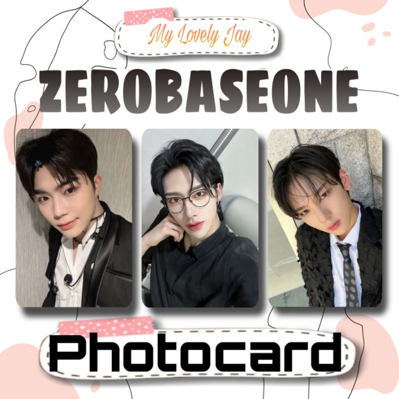 Jual ZEROBASEONE PHOTOCARD SELCA UNOFFICIAL ZB1 | Shopee Indonesia