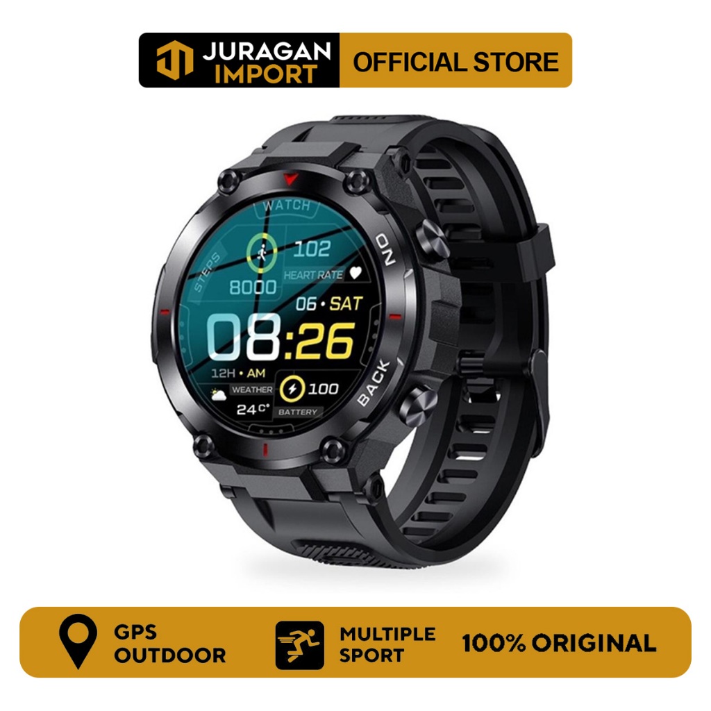 Jual K37 Smartwatch Sporty Pria GPS Original | Shopee Indonesia