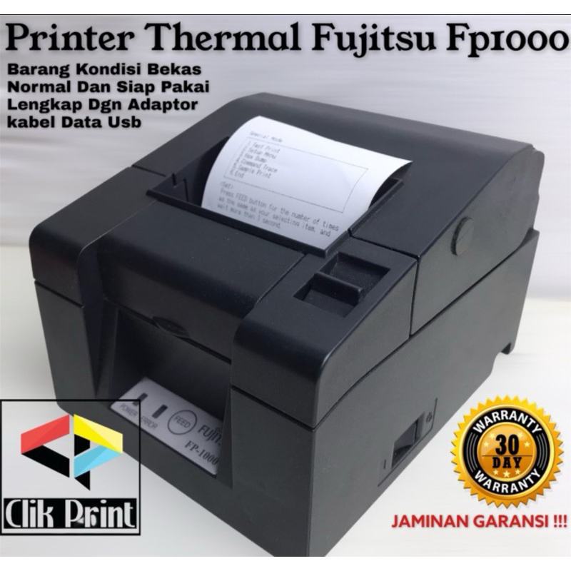 Jual Printer Thermal Fujitsu FP-1000 second | Shopee Indonesia