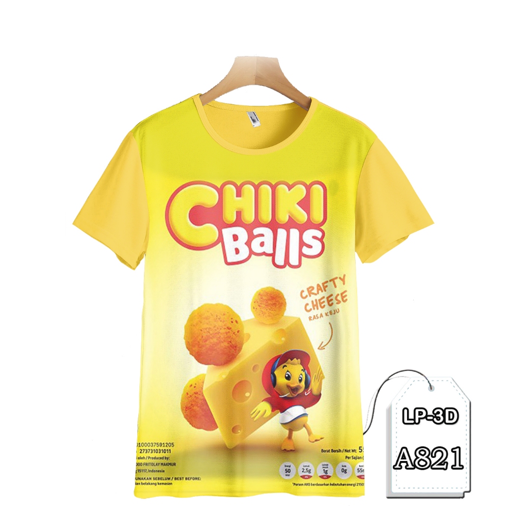 Jual Baju Chiki Ball Rasa Keju Baju Anak dan Dewasa Unik dan Lucu #LP3D ...