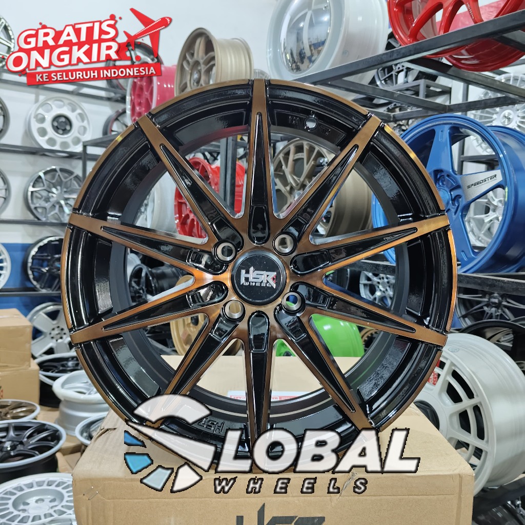 Jual Velg Mobil HSR Kccx-2 Ring 16 Buat Jazz Yaris Vios Mobilio Datsun Etios Freed Raize ...