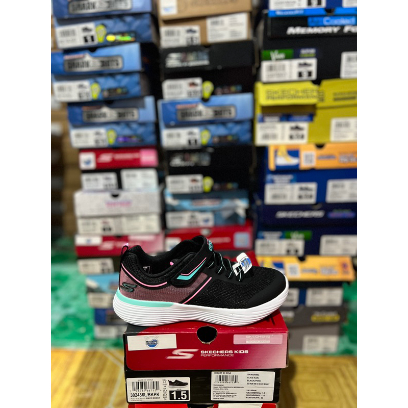 Jual Skechers Go Run 400 V2 Wave Boost Grey Original BNIB Resmi ...
