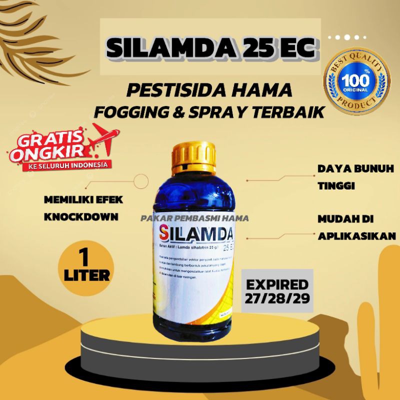 Jual Silamda 25 EC - Insektisida Fogging Dan Spraying Terbaik Pembasmi ...