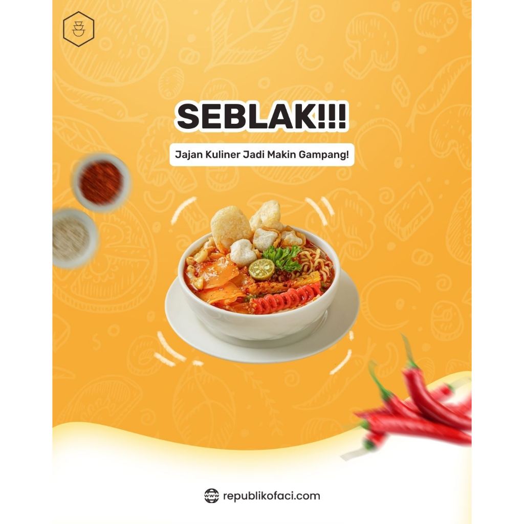 Jual Seblak Instan Premium Khas Republic Of Aci Toping Kerupuk Kulit ...