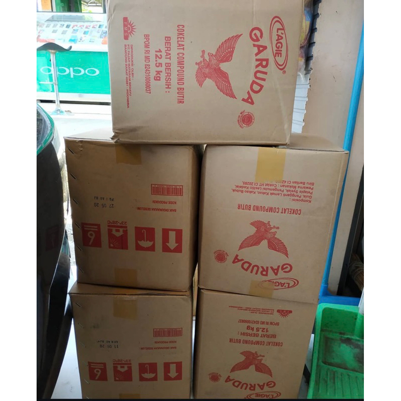 Jual Coklat Meses Garuda Merah 1 Dus isi 12,5 Kg | Shopee Indonesia