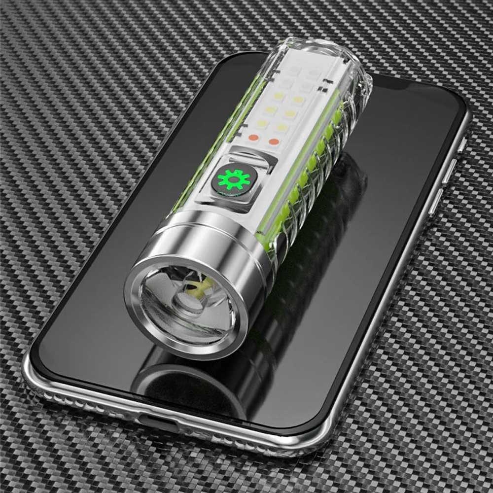Jual Senter Portable Menempel di Permukaan Logam Kecerahan Maksimal ...