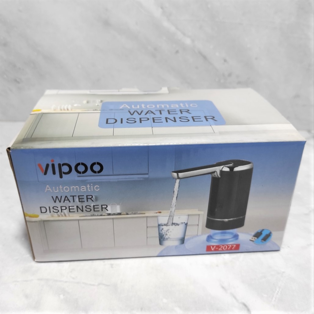 Jual Pompa Galon Elektrik Vipoo V-2077 Ada Timer Water Dispenser Pompa ...