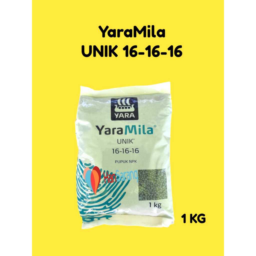 Jual Yaramila Unik 500 gr Repack Pupuk NPK Yara 16-16-16 Yara Mila ...