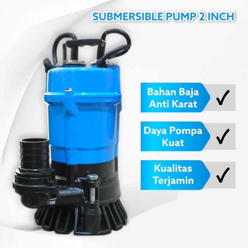 Jual Pompa Celup Air Bersih / Kotor Submersible Pump 2 inch BONCHI ...