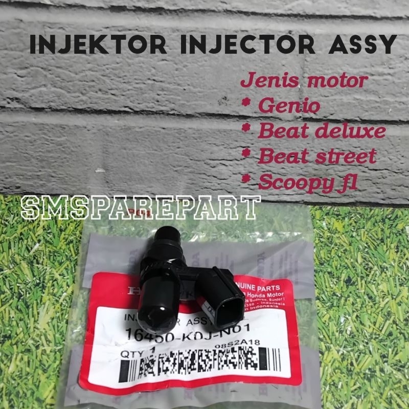 Jual Injector Injektor Assy Fuel Honda Beat pop, Genio, Street, Beat ...