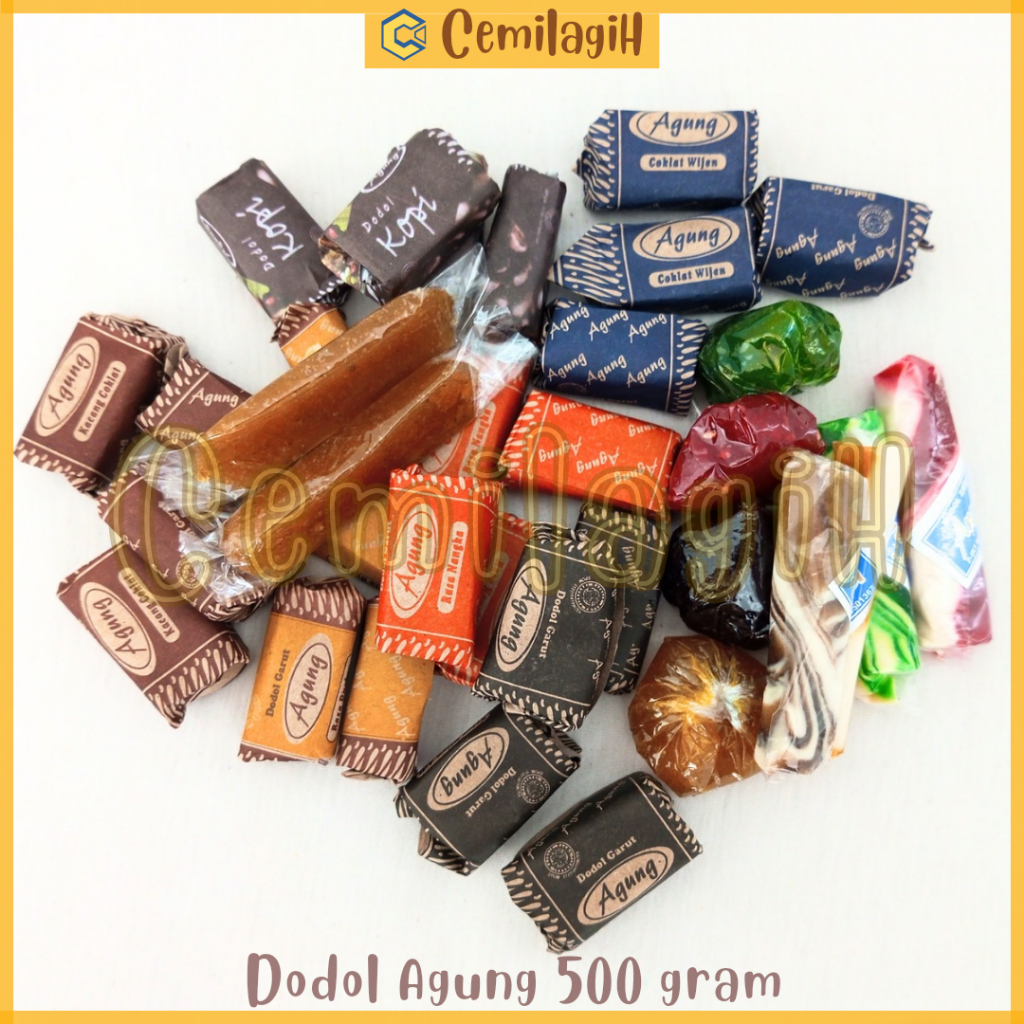 Jual Dodol Garut Asli Kualitas Premium 500gr makanan manis dodol agung ...