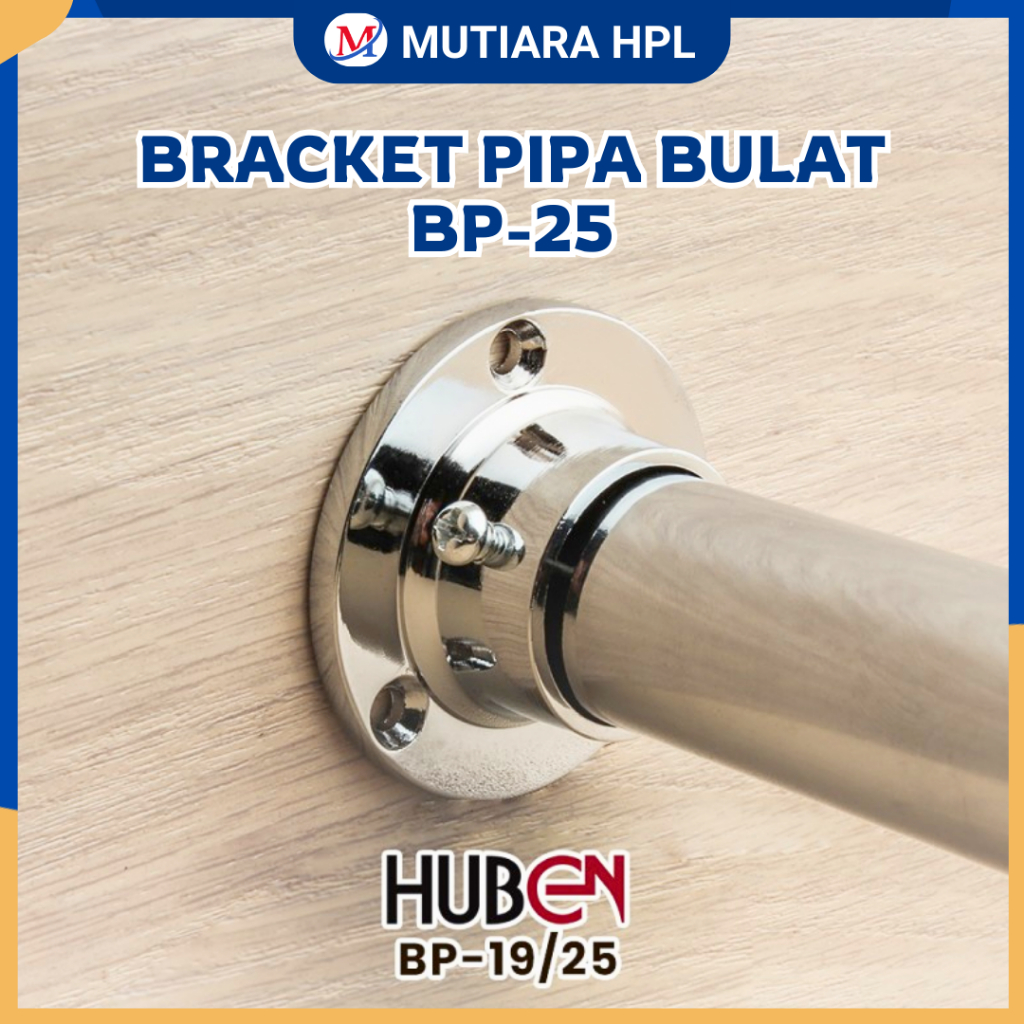 Jual Bracket Pipa Bulat HUBEN 1 inch / Penyangga Pipa Bulat BP-25 ...