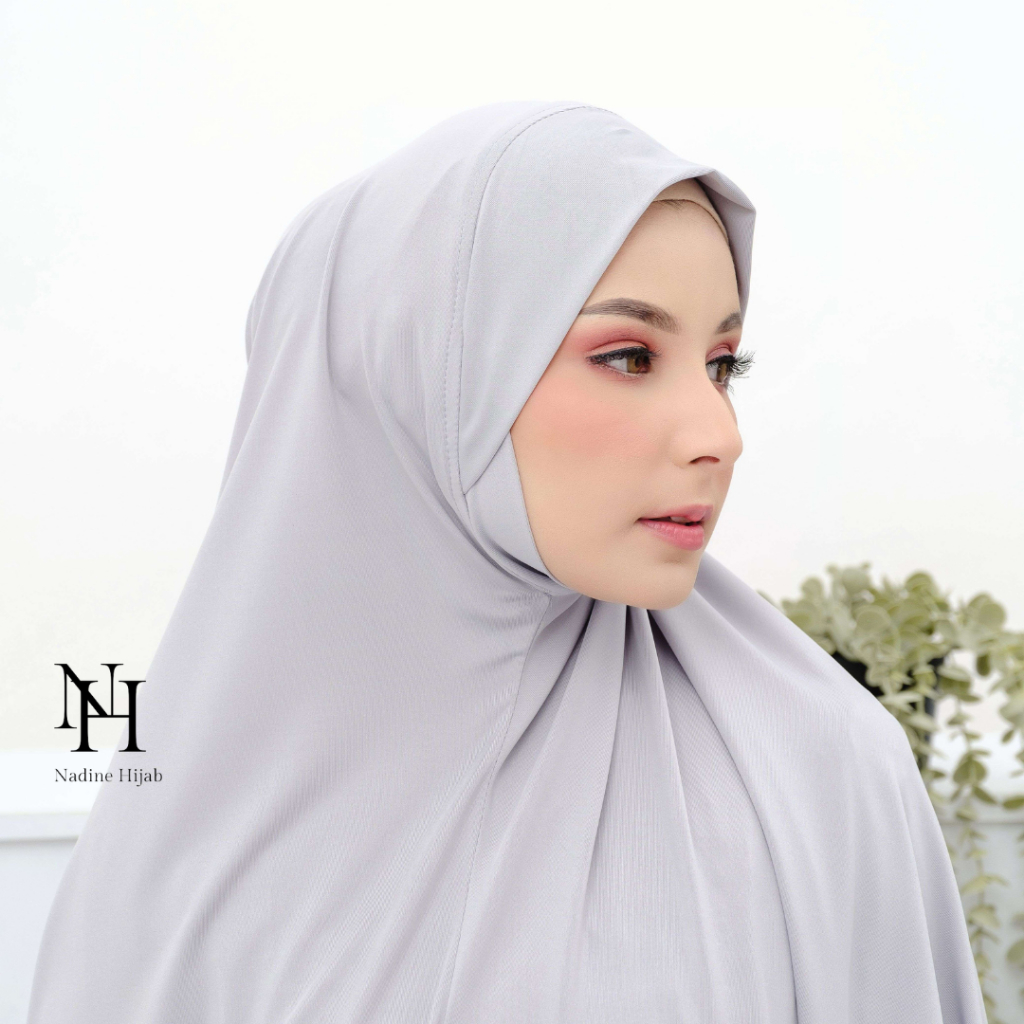 Jual Hijab Instan Dagu Malaysia Size XXL I Jilbab Instan Malaysia Spandex Jersey Premium ...