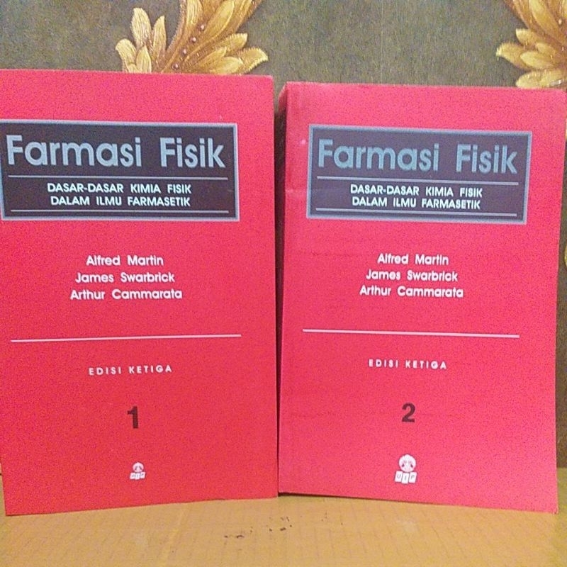 Jual Buku Paket Farmasi Fisik Dasar Dasar Kimia Fisik Dalam Ilmu Farmasetik By Alfred Martin ...