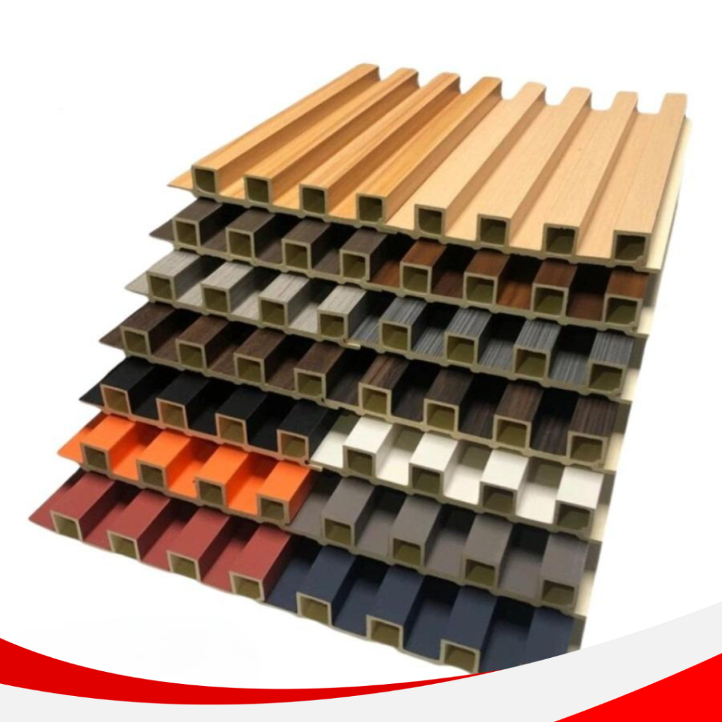 Jual wpc wall panel PANEL WPC PVC KAYU DINDING UKURAN 16CM x 2,9 METER ...