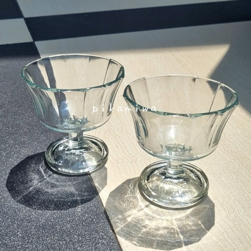 Jual GELAS ES TELER/ESKRIM IC407L gelas kaki gelas eskrim gelas desert ...