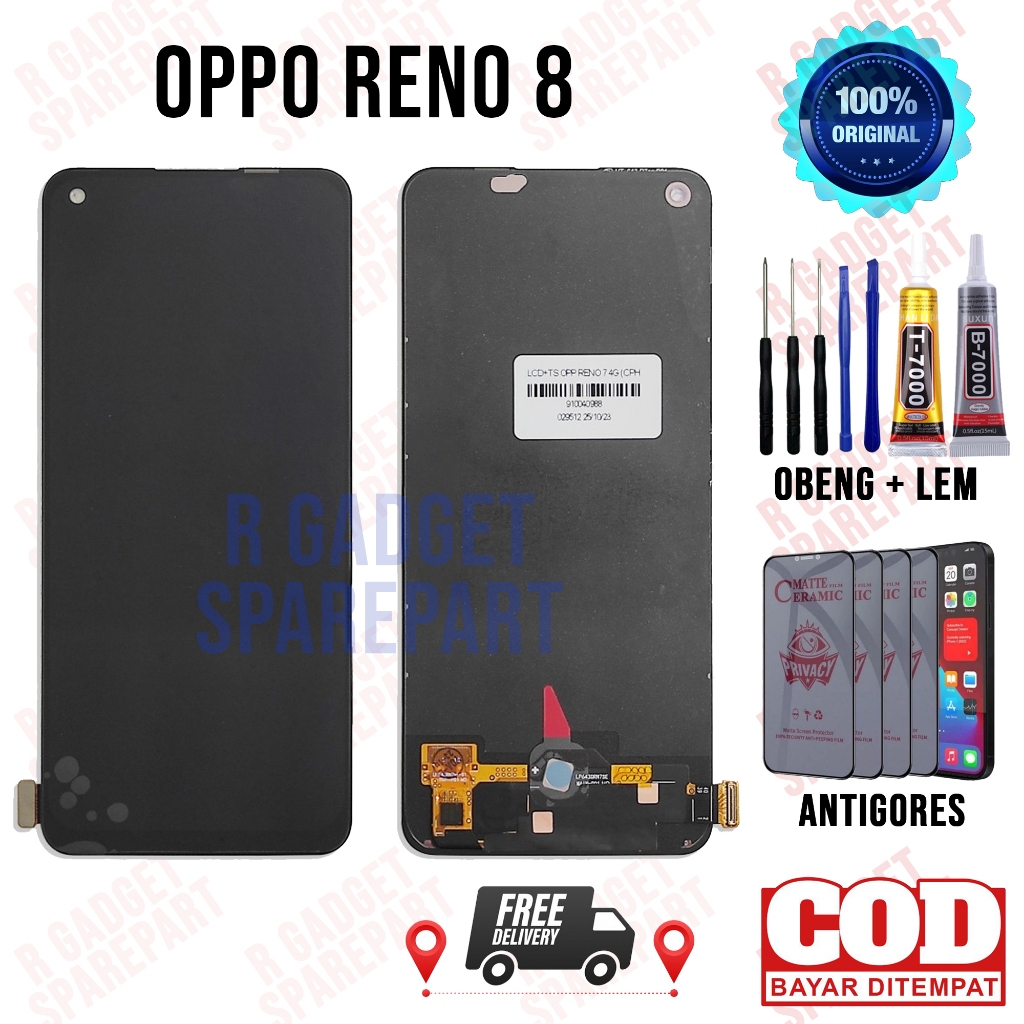 Jual Lcd Oppo Reno 8 Original OEM Quality Lcd Touchscreen Oppo Reno 8 ...