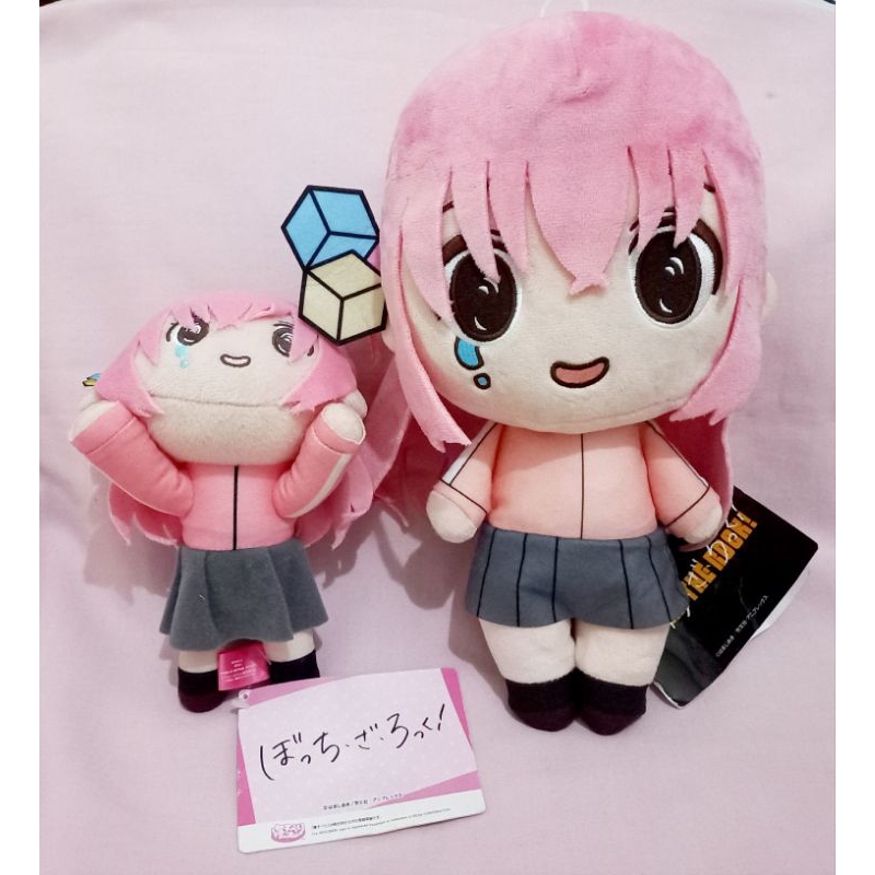 Jual Bocchi the Rock Anime Plush Hitori Gotou, Ijichi Nijika Nesoberi ...