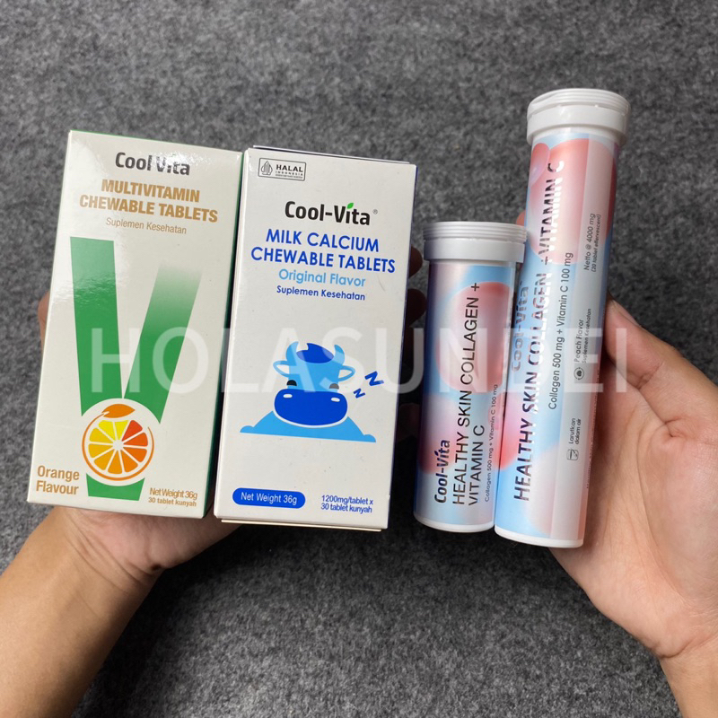 Jual COOLVITA Collagen + Vitamin c| Chewable Multivitamin Penggemuk ... Jual COOLVITA Collagen + Vitamin c| Chewable Multivitamin Penggemuk ...