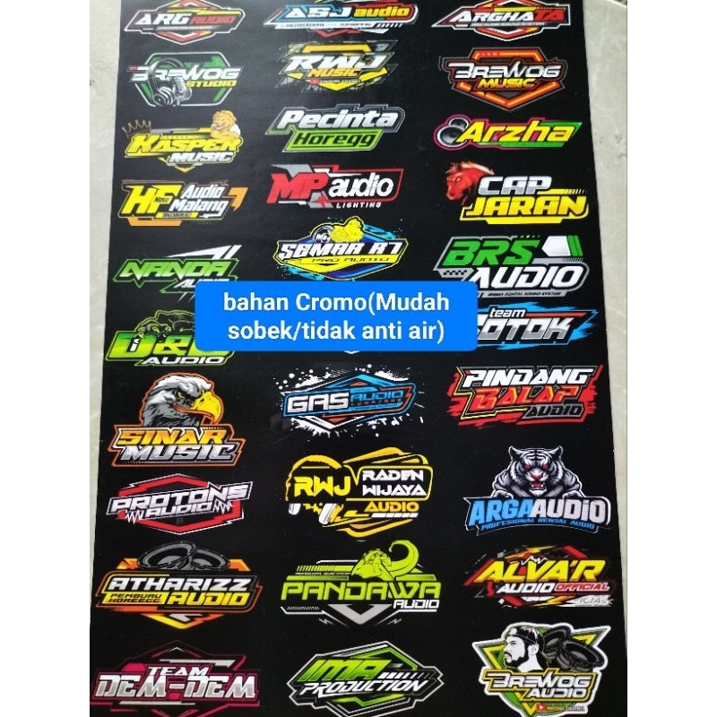 Jual STIKER SOUND | STIKER AUDIO | STIKER SOUNDSYSTEM | STIKER PACK ...