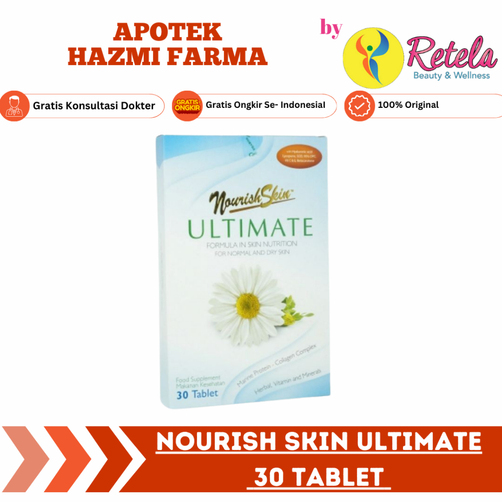 Jual NOURISH SKIN ULTIMATE 30 TABLET | Shopee Indonesia