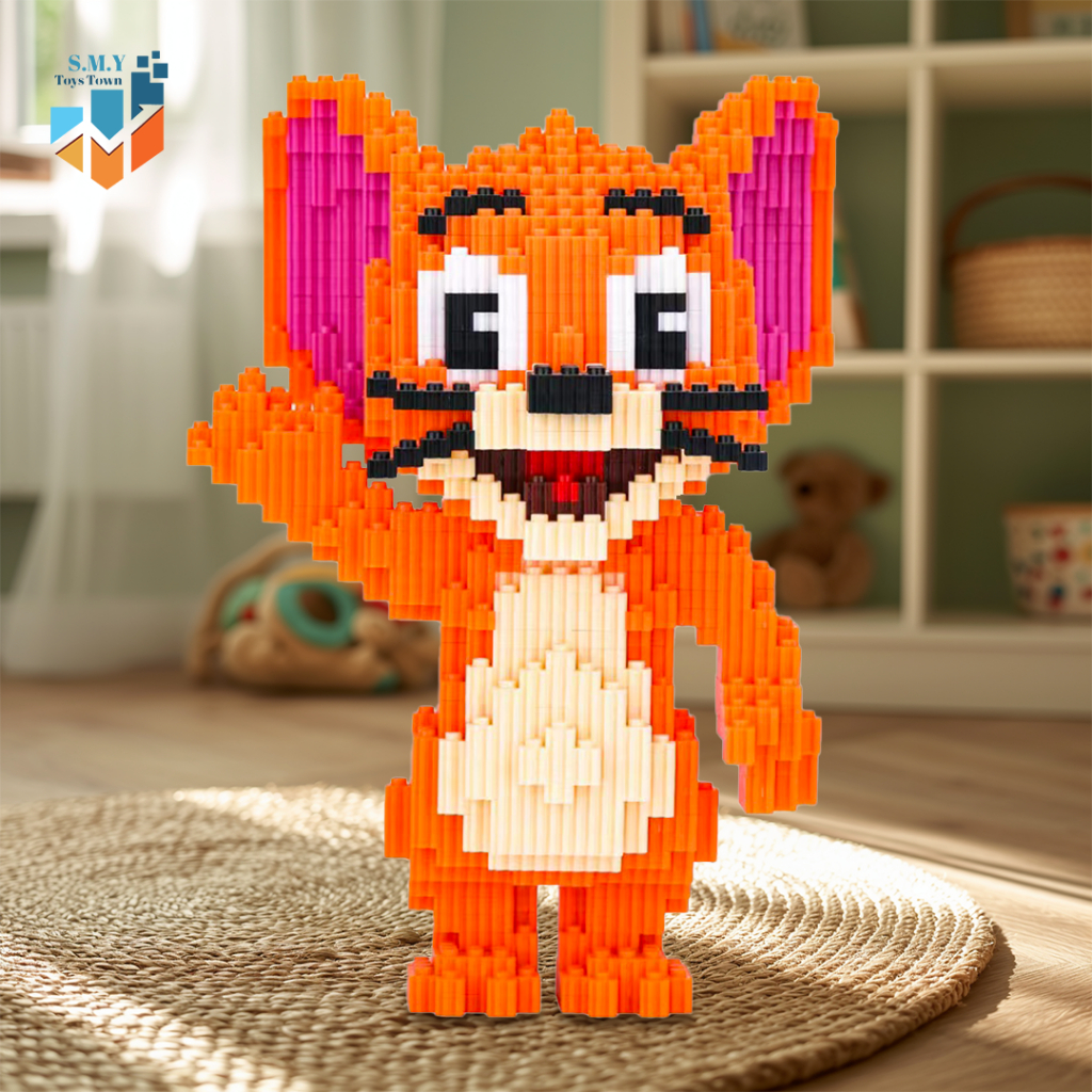 Jual SMY Toystown Nano Block Tom & Jerry Medium 3D Model, Mainan Blok ...