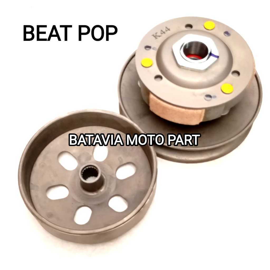 Jual PULLY CVT ASSY PULY HONDA BEAT POP BEAT STREET PULI CVT VARIO 110 ...