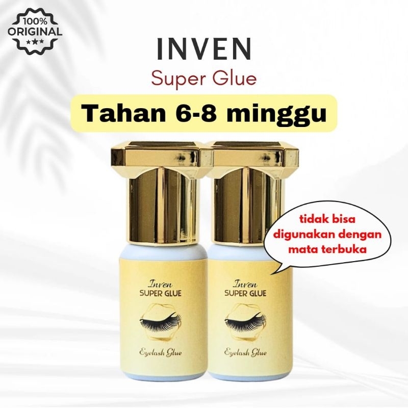 Jual Super Glue Inven 5ml Professional Glue Eyelash Extension BEST ...